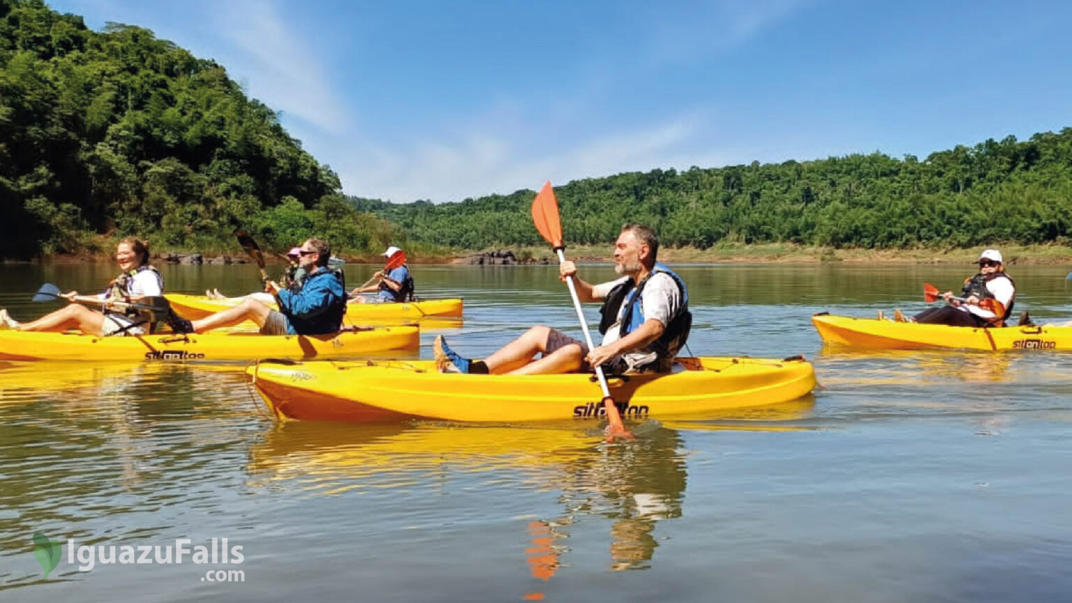 Kayaking in Iguazu Falls area | iguazufalls.com
