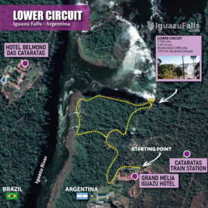 The Circuits in Iguazu Falls | iguazufalls.com
