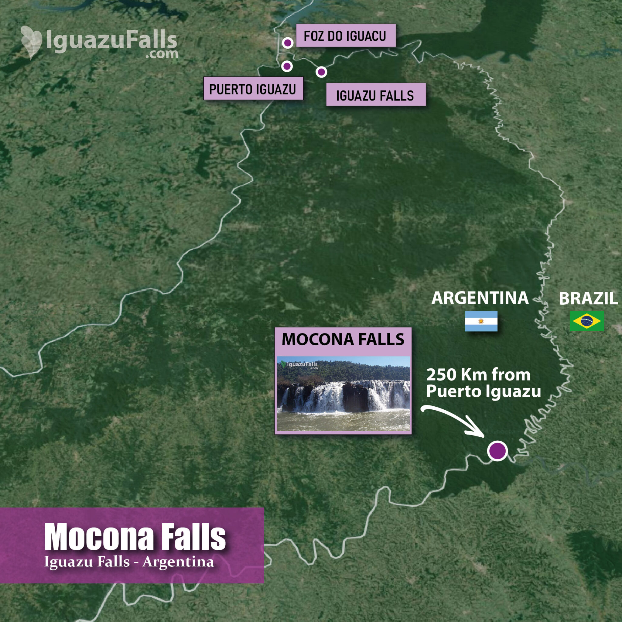 Saltos del Mocona (Mocona Falls) | iguazufalls.com